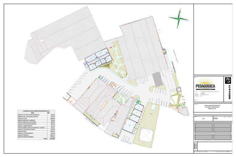 Uped Planta Tercer Nivel Ah | PDF