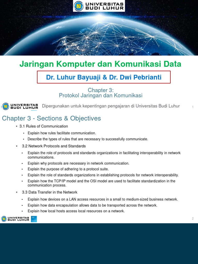 03 Protokol Jaringan dan Komunikasi | PDF | Internet Protocol Suite ...