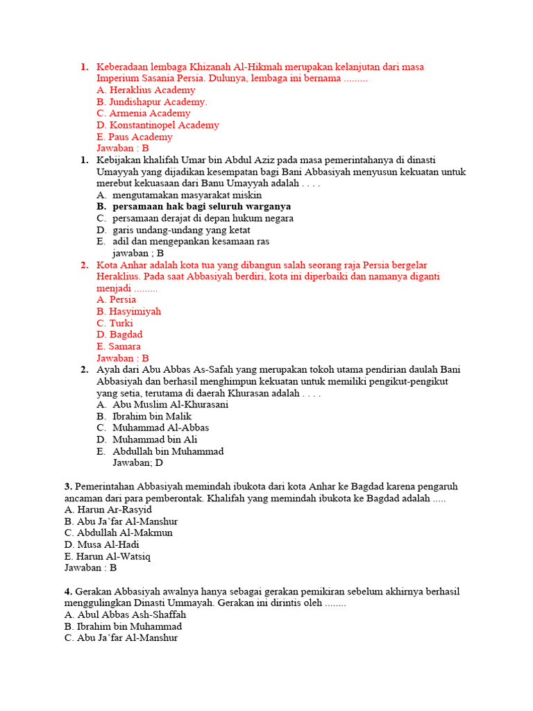 Soal Ski Ganjil 2023-2024 | PDF | Sejarah