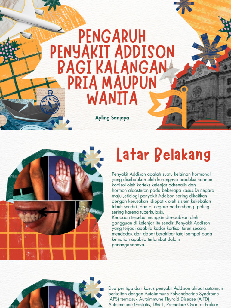 Pengaruh Penyakit Addison Bagi Kalangan Pria Maupun Wanita | PDF