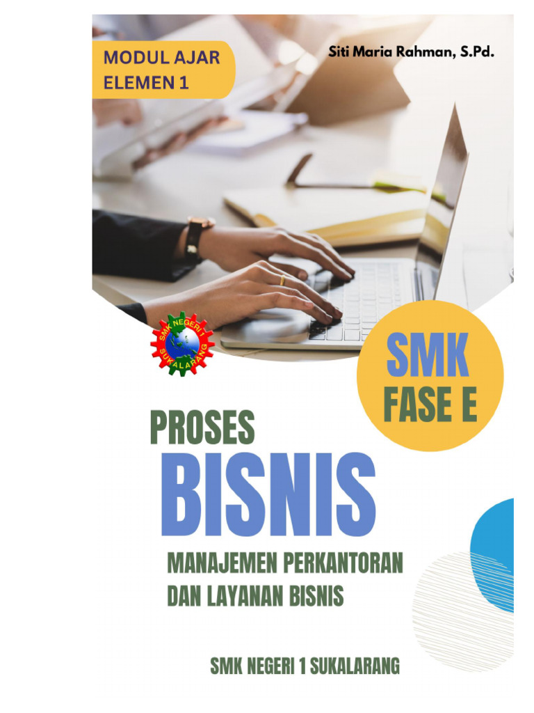 MODUL AJAR 1 Manajemen Perkantoran Dan Layanan Bisnis | PDF | Karier & Perkembangan