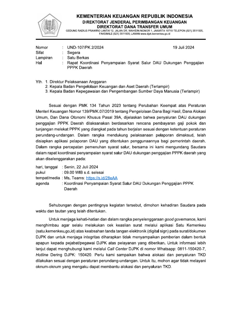 Und-107 PK2 2024 | PDF