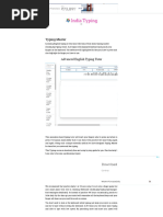 Typing Practice Sheet Beginner | PDF