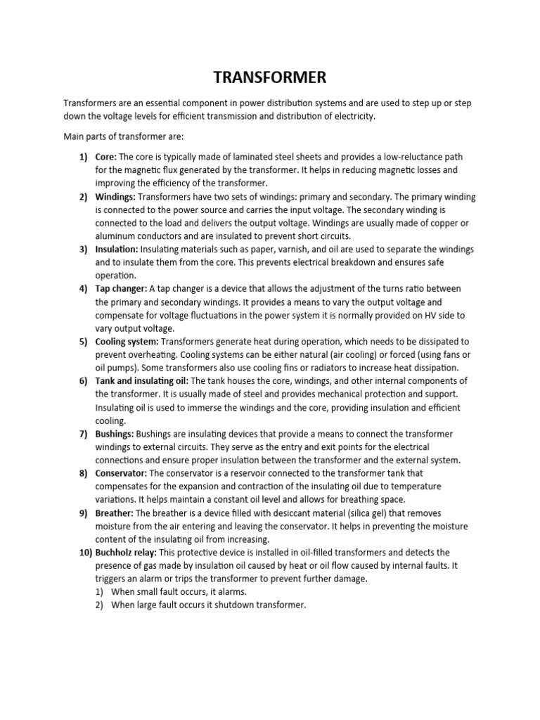 Transformer | PDF | Transformer | Electrical Components
