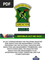 RA 10121: Philippine Disaster Management Act | PDF | Disaster Risk ...