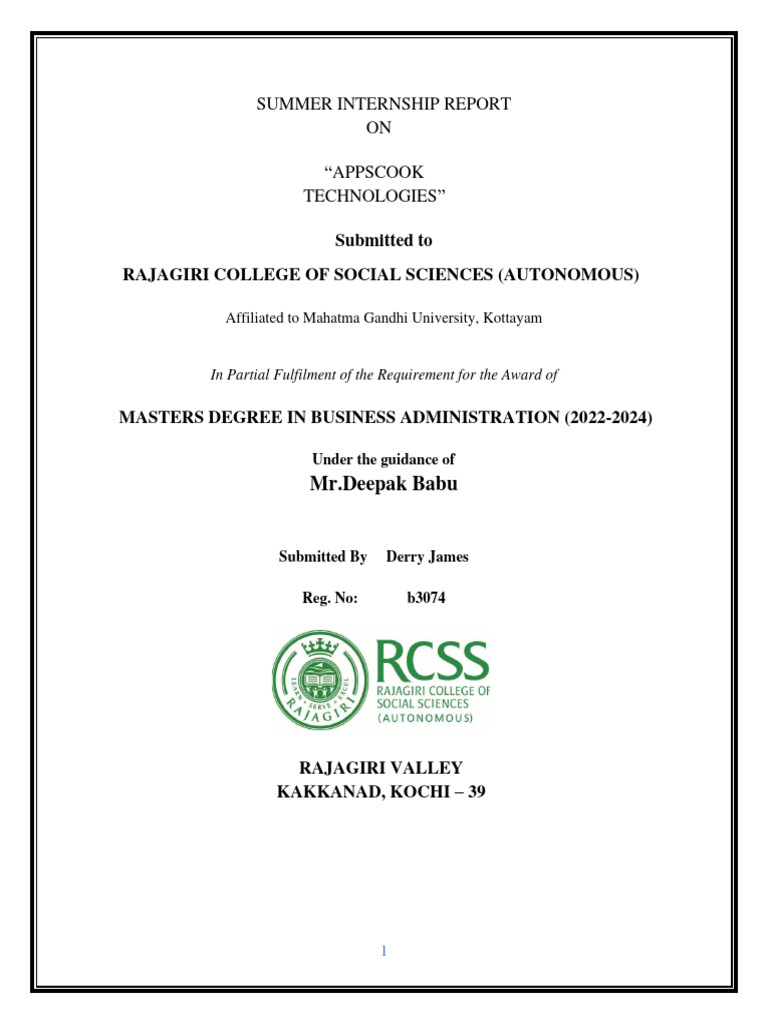 SIP Internship Report Final Draft | PDF | Pricing | Agile Software Development