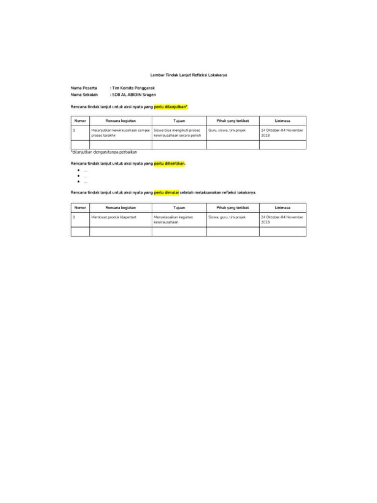 Contoh LK | PDF