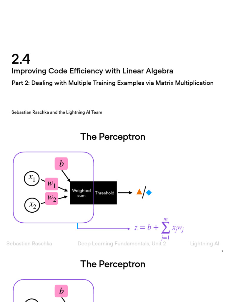 2.4-Linalg-Part2 Slides | PDF | Matrix (Mathematics) | Operator Theory