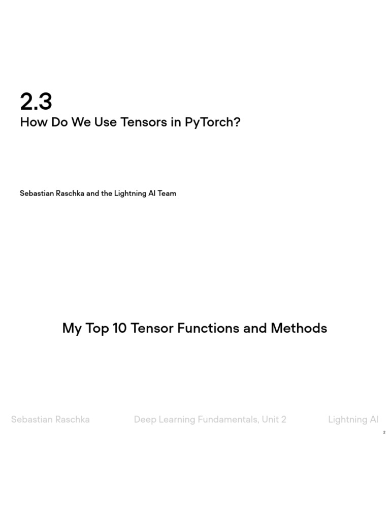 2.3 Using Tensors Slides | PDF | Differential Geometry | Mathematics