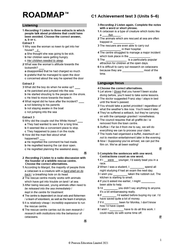 Achievement Test 3 PDF | PDF