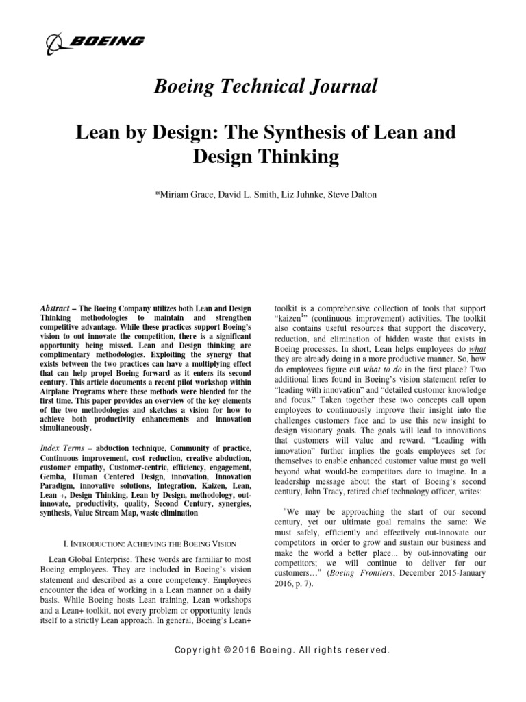 BTJ Leandesign Full-2 | PDF | Design Thinking | Lean Manufacturing
