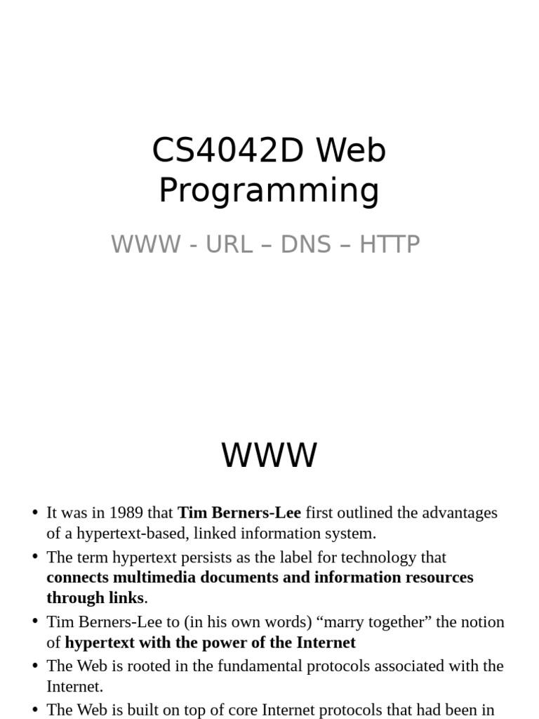Webbrowser and Webserver | PDF | World Wide Web | Internet & Web