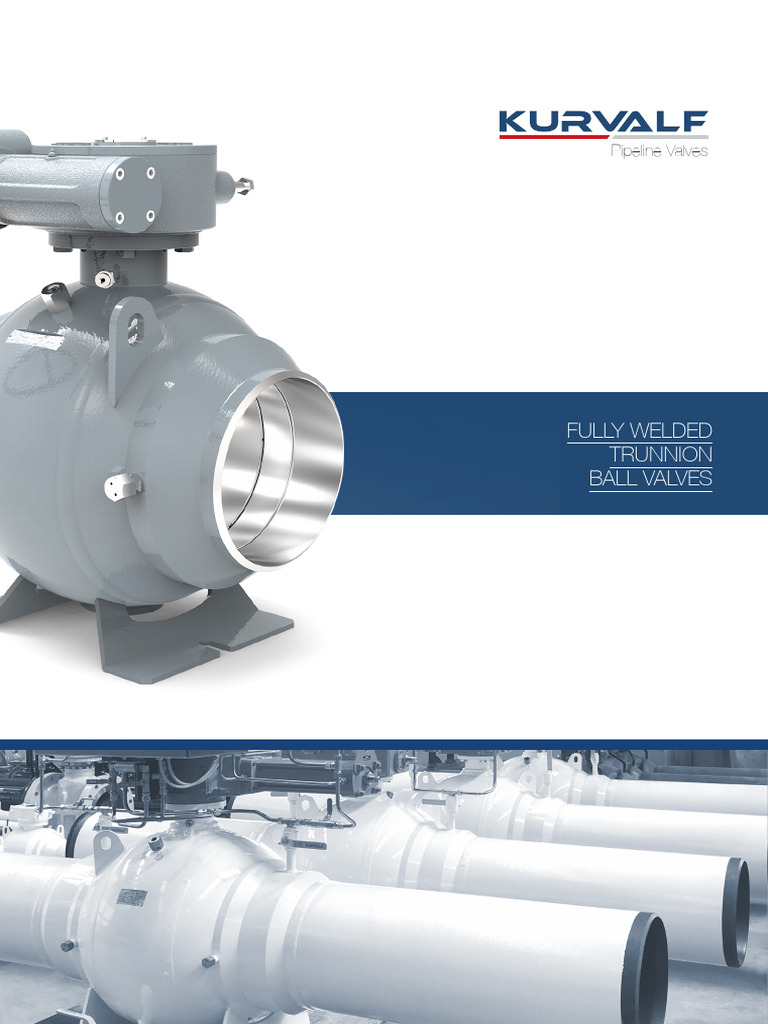 Fully Welded Ball Valve | PDF | Valve | Mechanical Engineering