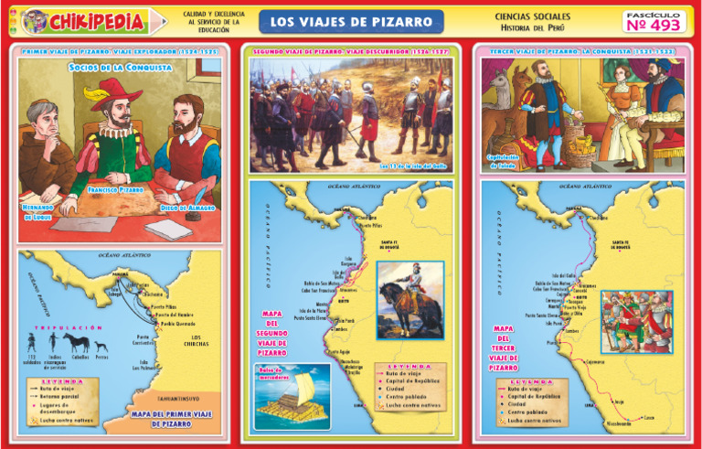 493 Los Viajes de Pizarro | PDF