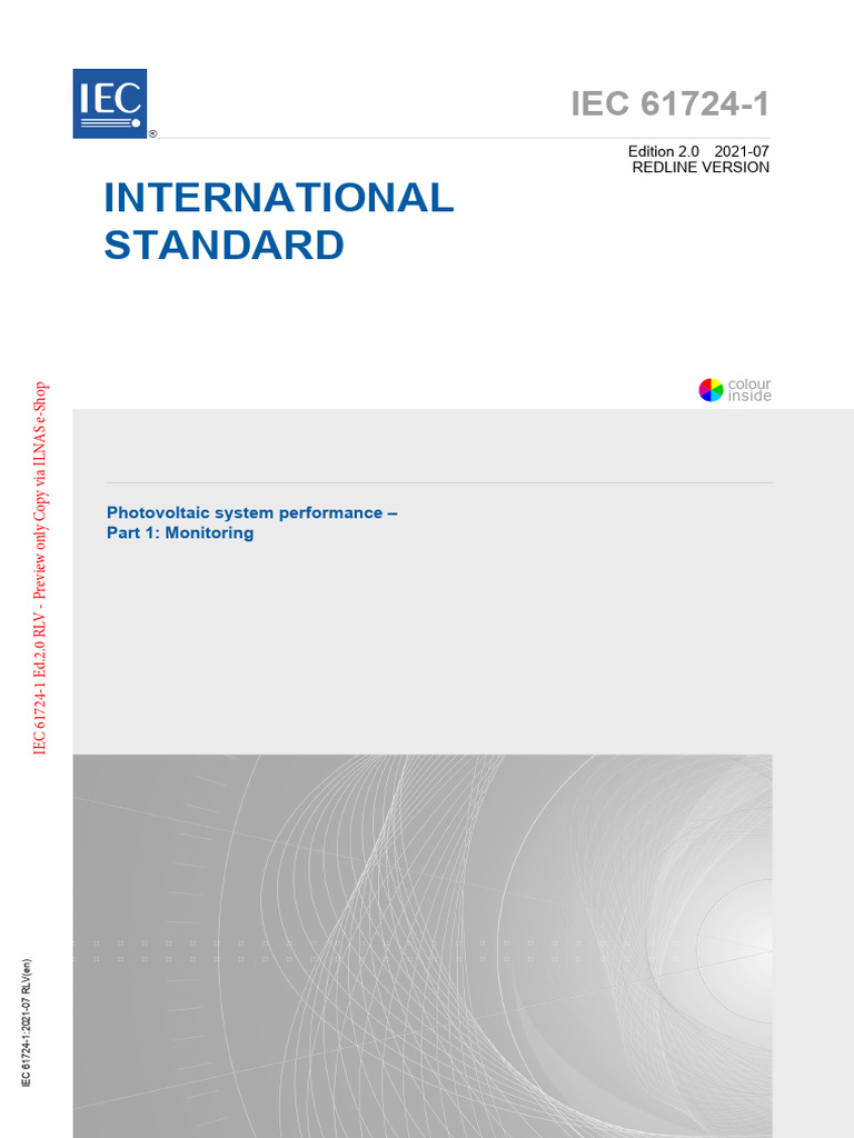 Iec61724-1 (Ed2 0 RLV) en | PDF | International Electrotechnical Commission