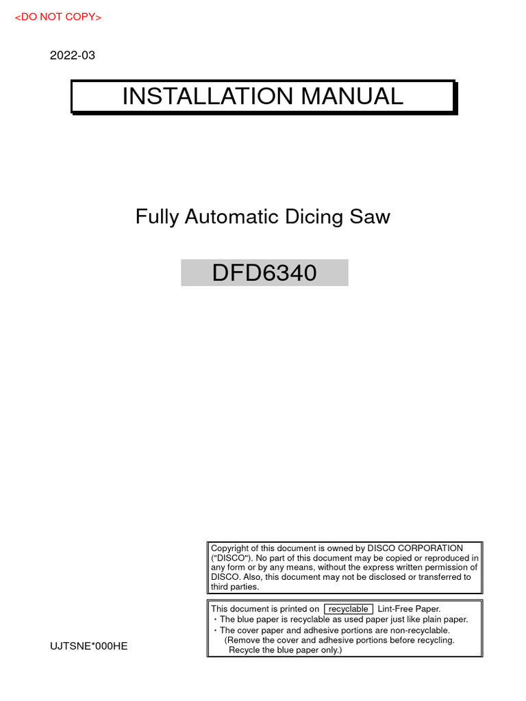 Installation Manual (English) | PDF | Alternating Current | Hazards