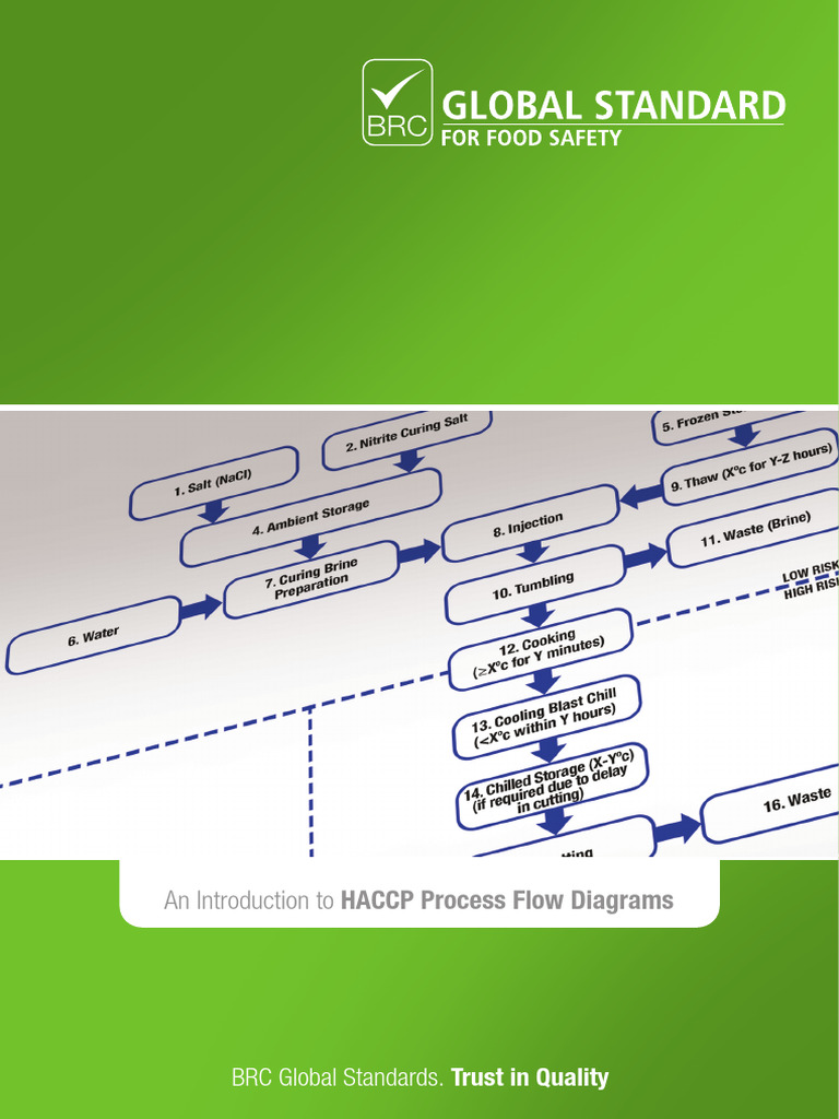 HACCP Process Flow Diagram Guide | PDF | Hazard Analysis And Critical ...