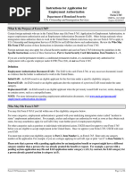 EAD Code Table | PDF | Alien (Law) | Immigration To The United States