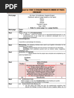 Year 12 English Research Project Guide | PDF | Sustainability ...