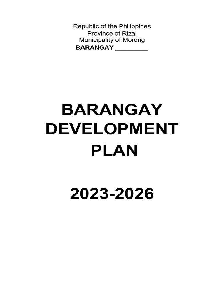 BDP and CapDev Format Sample | PDF | Monitoring And Evaluation | Evaluation