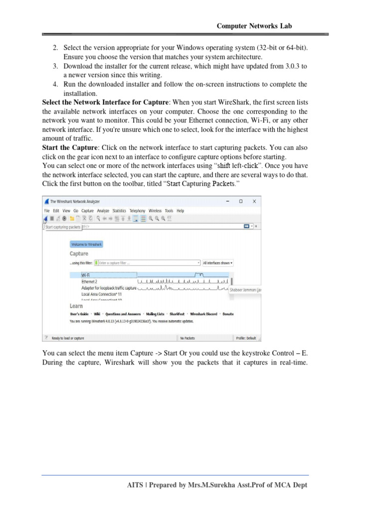 Cnlab 9pdf | PDF | Computer Network | Transmission Control Protocol