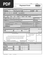 Bir Form 0605 | PDF | Taxes | Payments