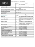 Security Guard Daily Checklist Template | PDF