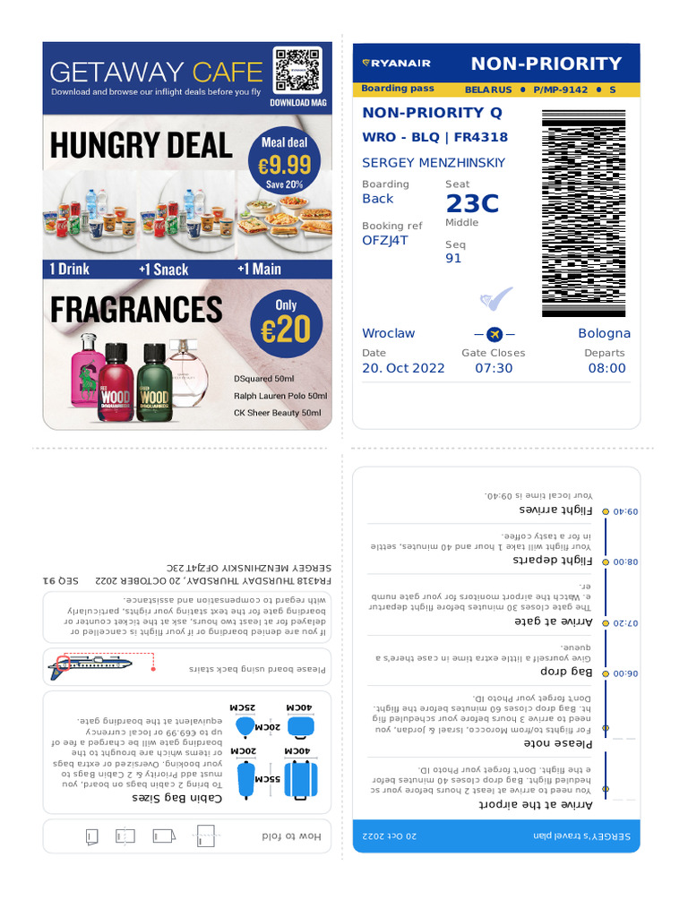 Boarding Pass 2 | PDF