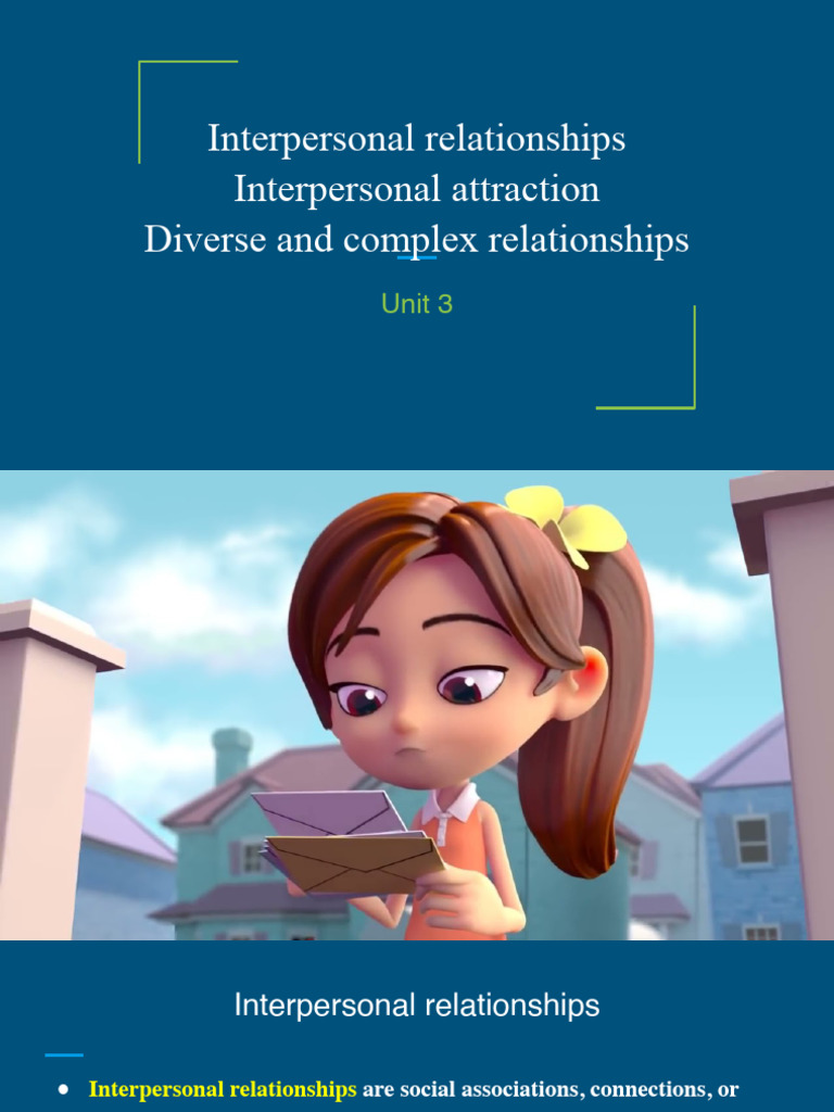 Unit 3 - Part 1 - Advanced Social Psychology | PDF | Interpersonal Attraction | Interpersonal ...