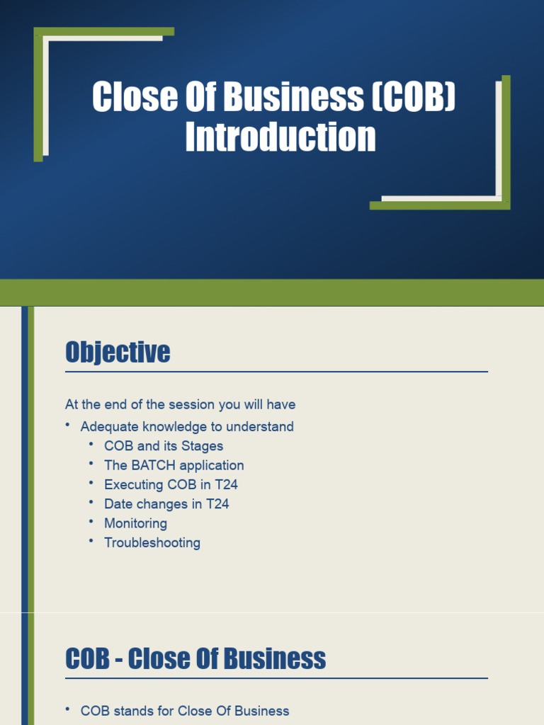 Cob Doc1 | PDF | Computer Programming | Computing