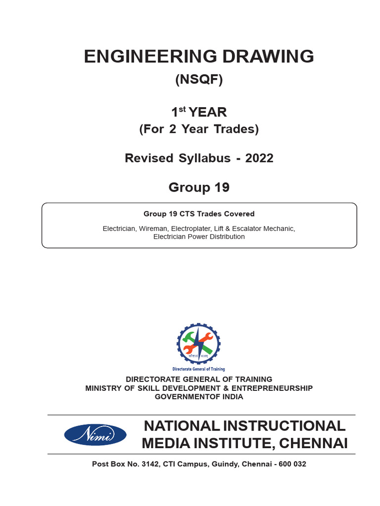 Engineering Drawing 1st Year Syllabus | PDF | Technical Drawing | Drawing
