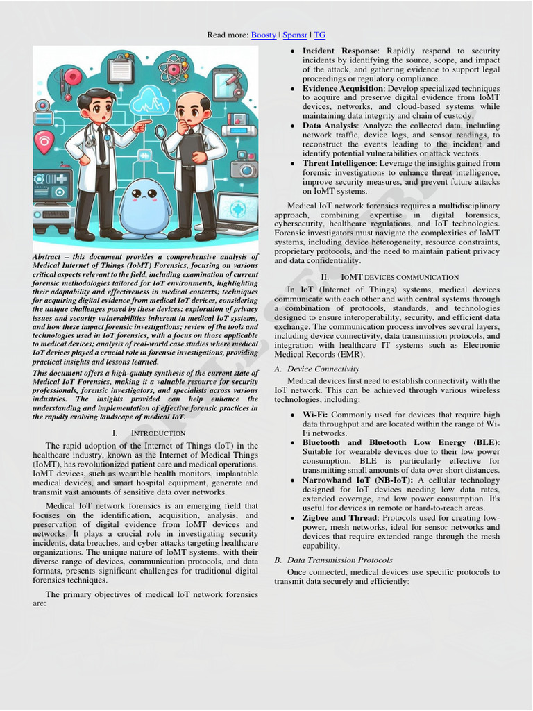 Hacking The Hippocratic Oath. Forensic Fun With Medical IoT (En) | PDF ...