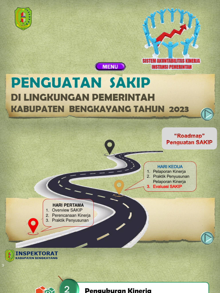 Penguatan SAKIP di Bengkayang 2023 | PDF | Pengelolaan Keuangan & Uang