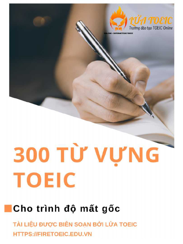 T NG H P 300 T V NG TOEIC | PDF | Vietnam