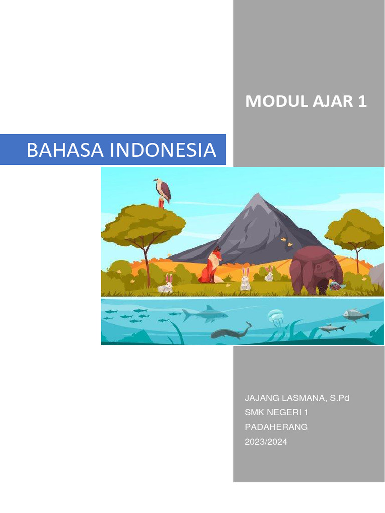 Modul TP 1 Lho Bahasa Indonesia | PDF