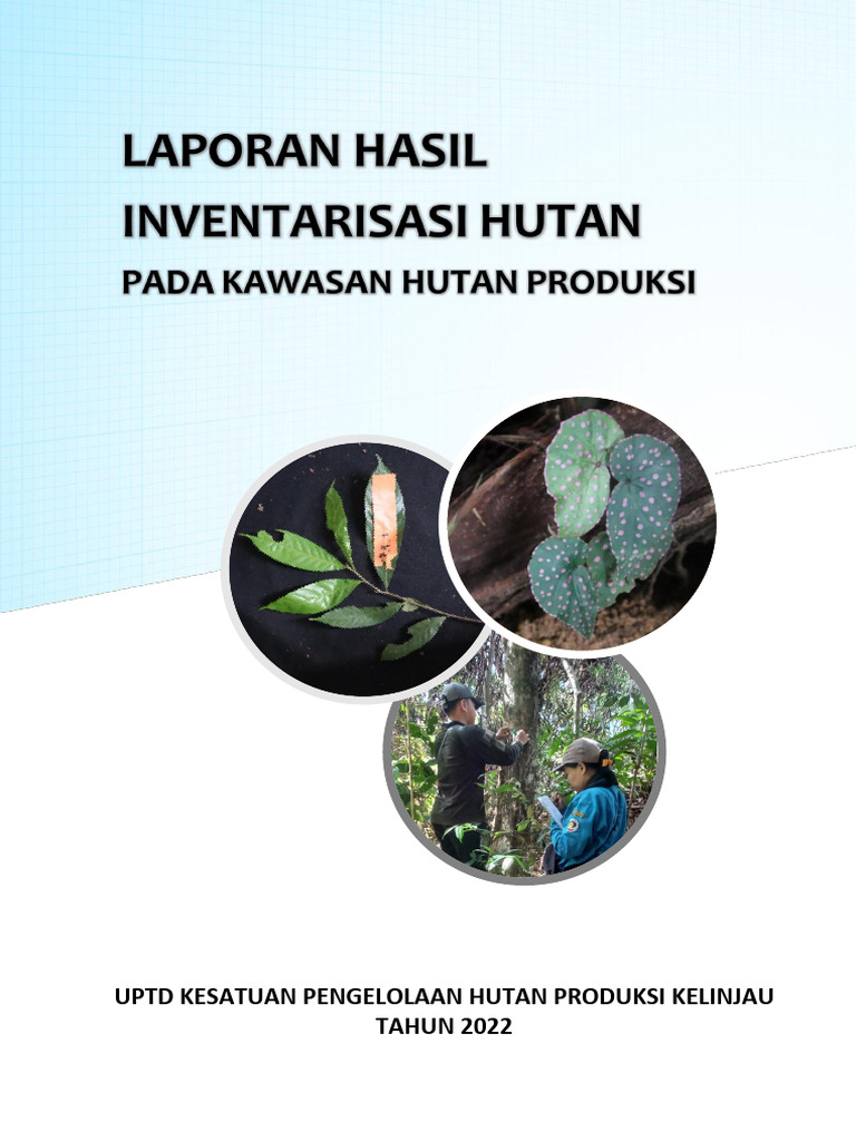 Laporan Hasil Inventarisasi Hutan | PDF