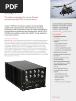 Cs TC Datasheet An PRC 160v Wideband HF VHF Tactical Radio | PDF ...