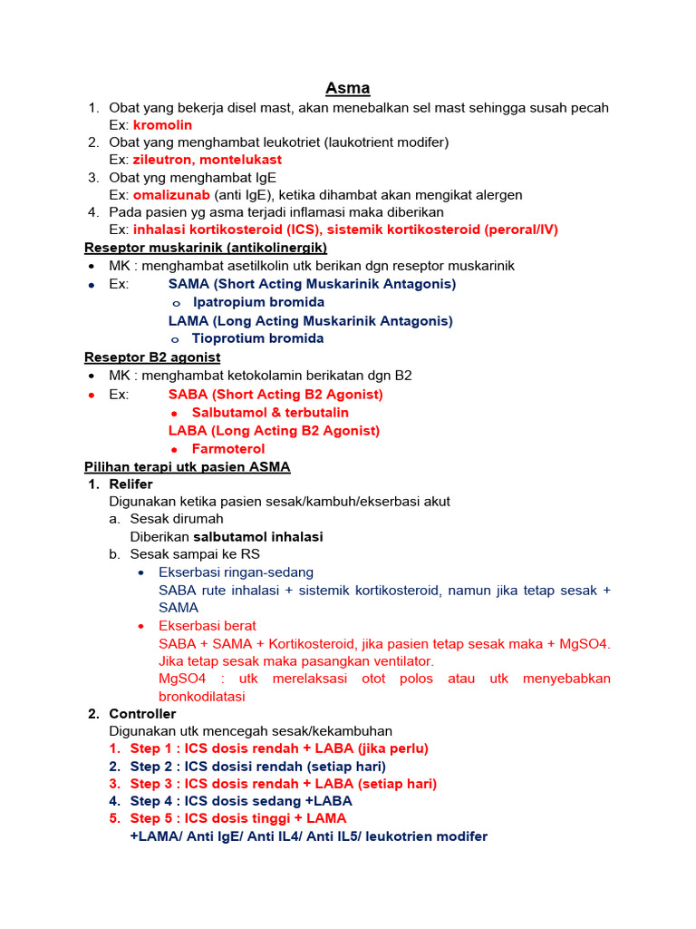 Asma | PDF | Kesehatan Holistik