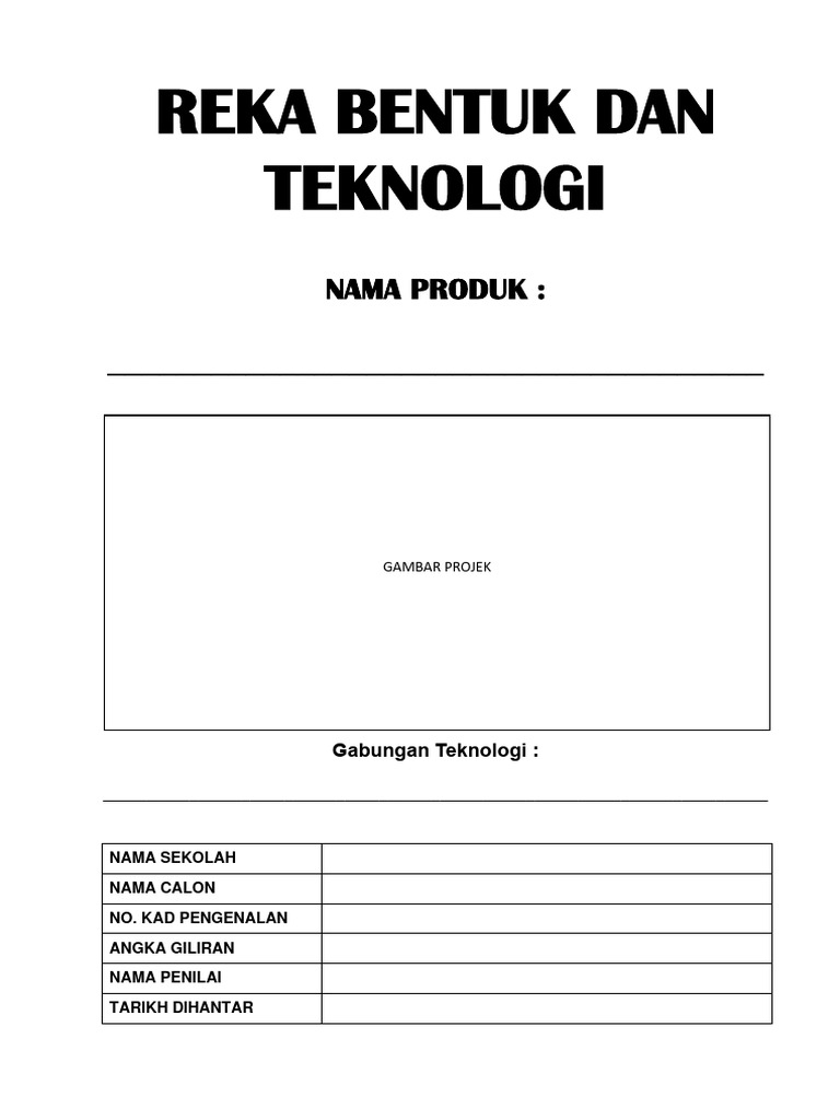 Kerja Kursus RBT Form 3 | PDF