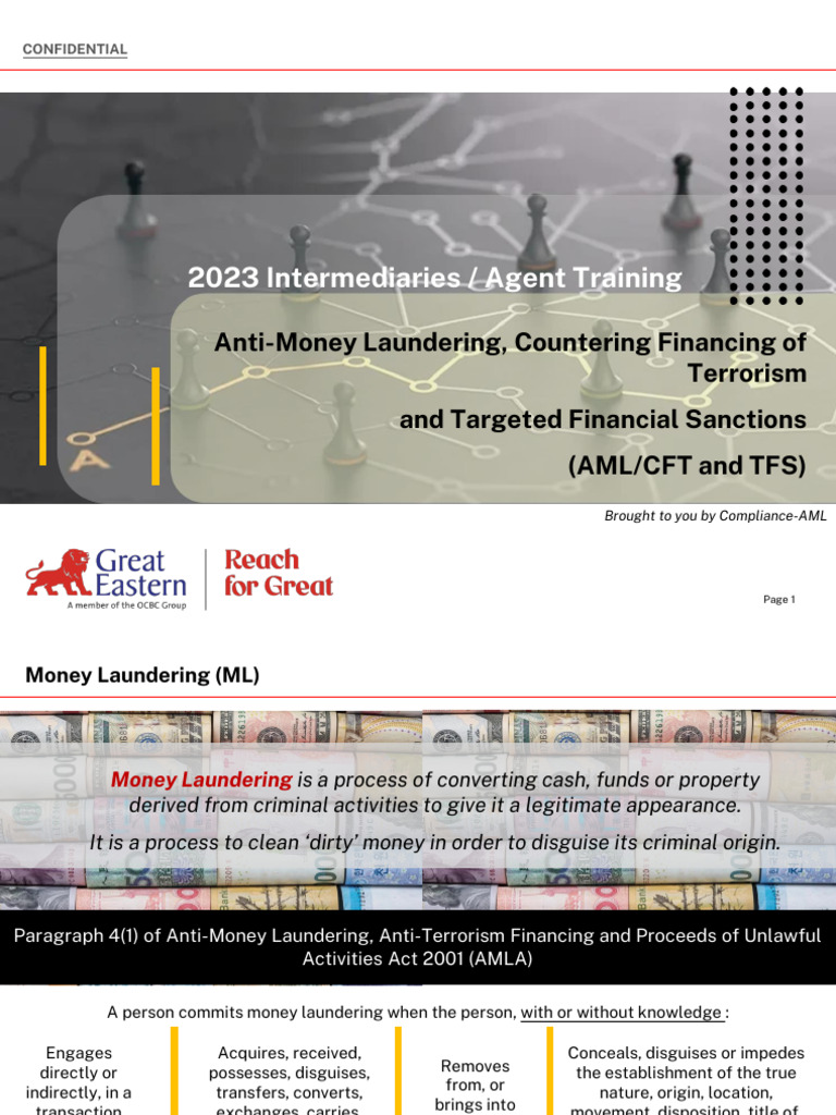 Gelm Aml 2023 | PDF | Money Laundering | Terrorism Financing