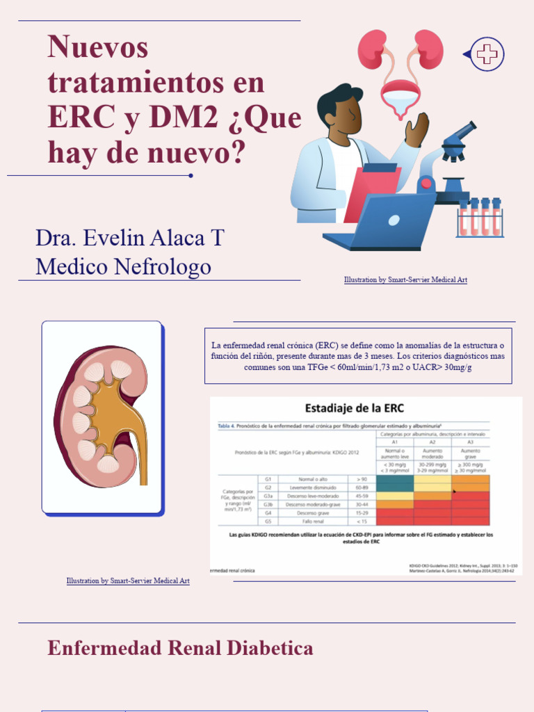 Presentacion Dra Evelin Alaca | PDF | Enfermedad renal crónica | Especialidades Medicas