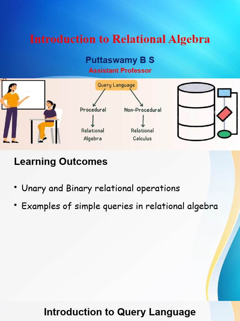 Relational Algebra Final PPT 08-06-2023 | PDF | Relational Model ...