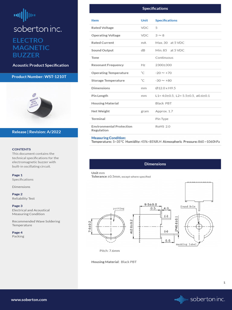 WST 1210T | PDF | Resonance | Waves
