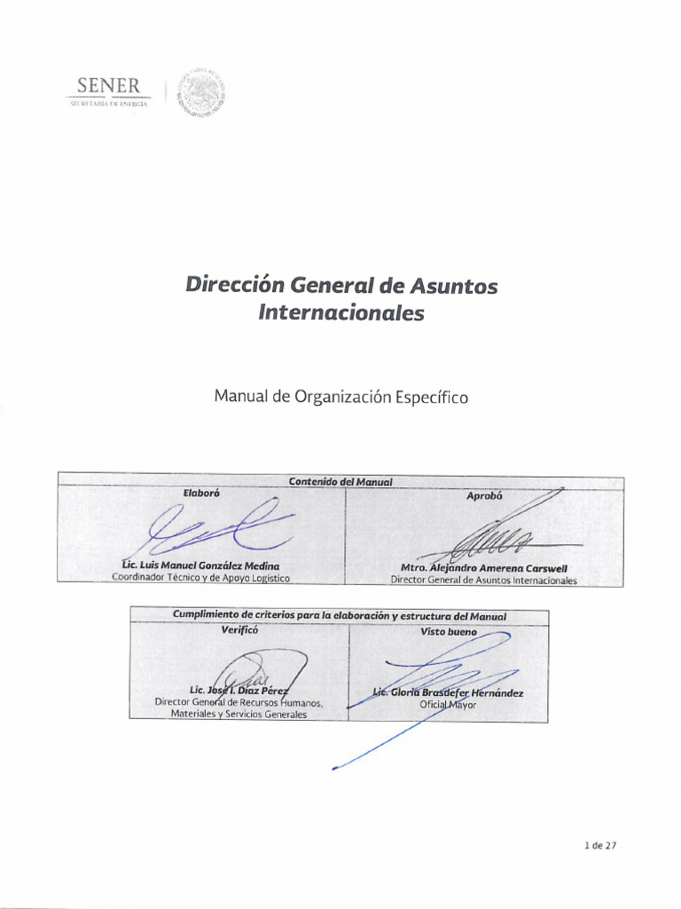Direcci N General de Asuntos Internacionales | PDF