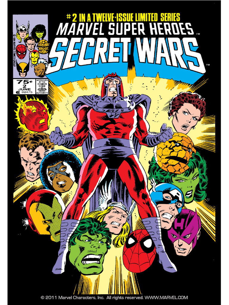 Marvel Super Heroes Secret Wars Issue 2 | PDF
