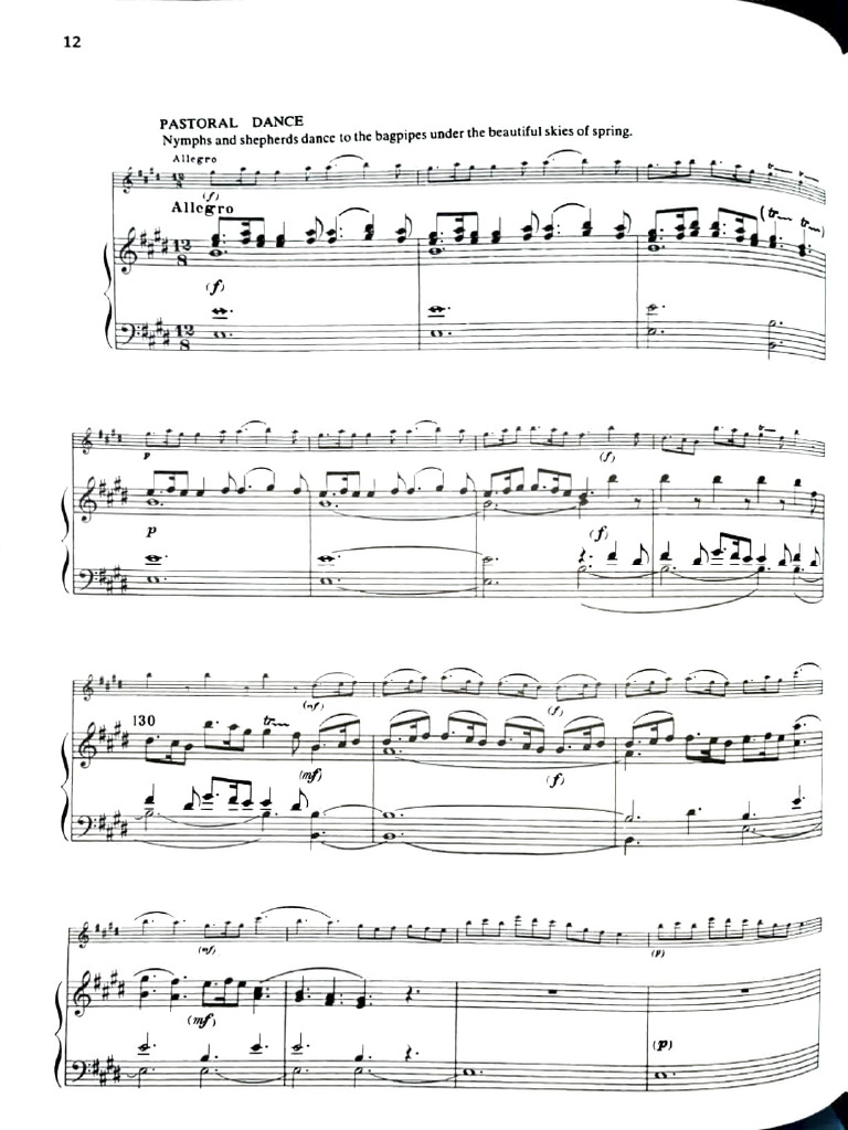 Vivaldi Spring 3rd Movement Piano Accompaniment | PDF