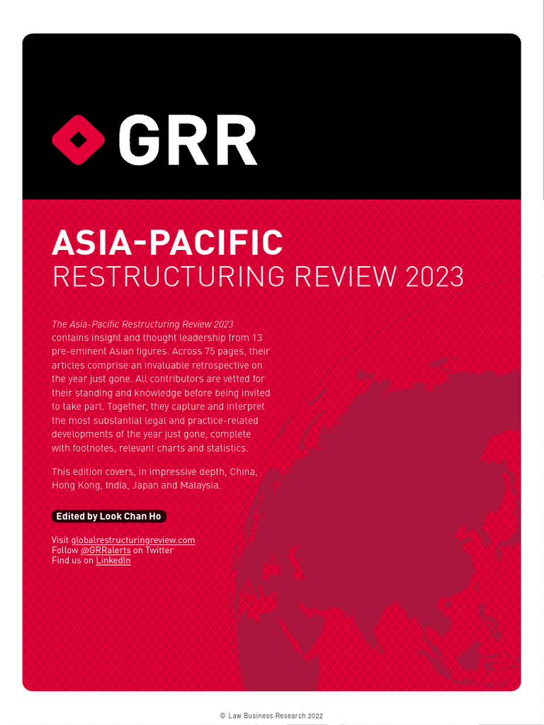 GRR Asia Pacific Restructuring Review 2023 | PDF | Bankruptcy | Liquidation