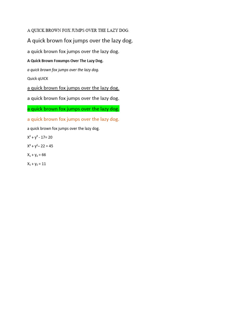 Sir Imran MS Word Task 1 | PDF