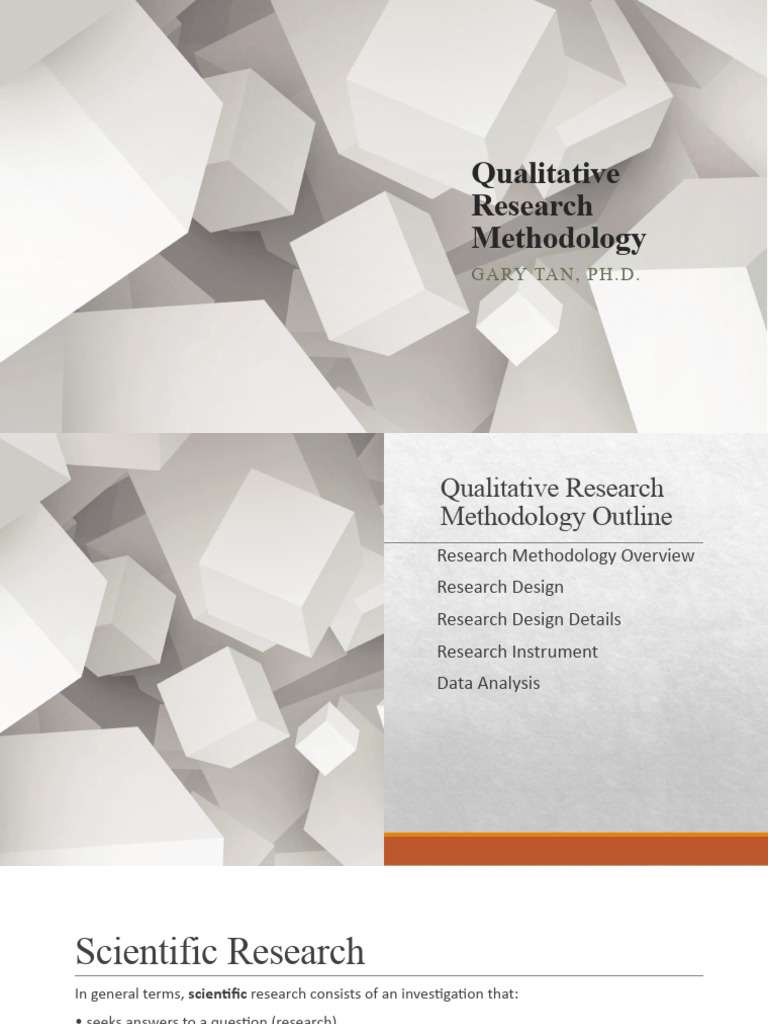 C5 Qualitative Research Methodology - 18032023 | PDF | Qualitative ...