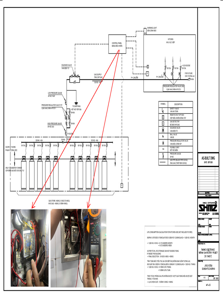 LPG Schematic Diagram DWG | PDF